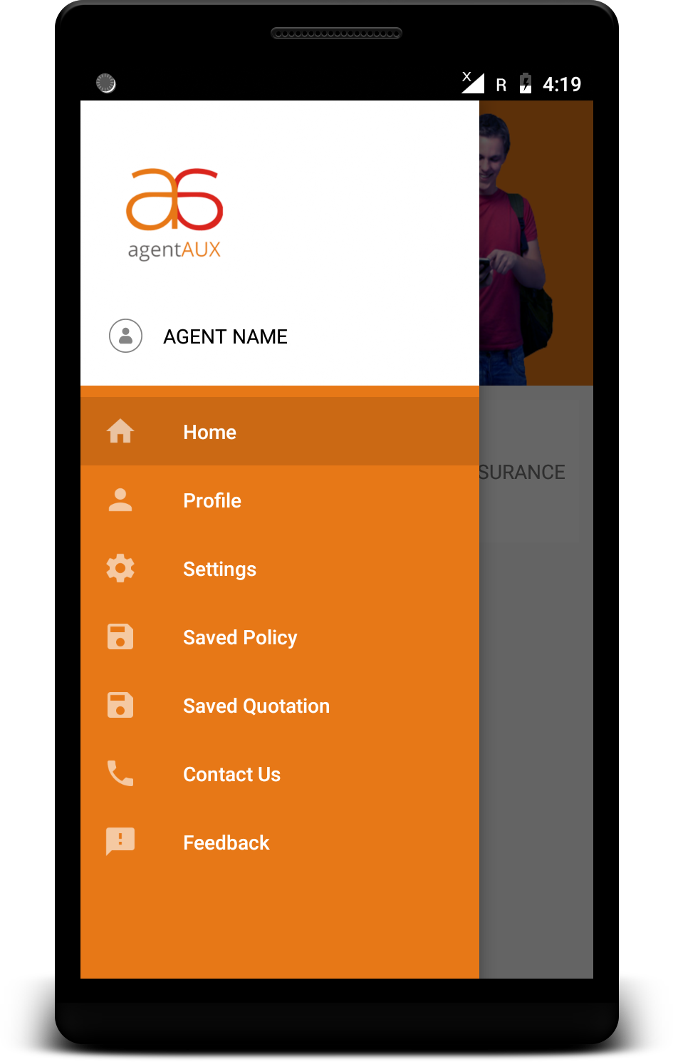 agentAUX - An Intuitive Product for Insurance Agents